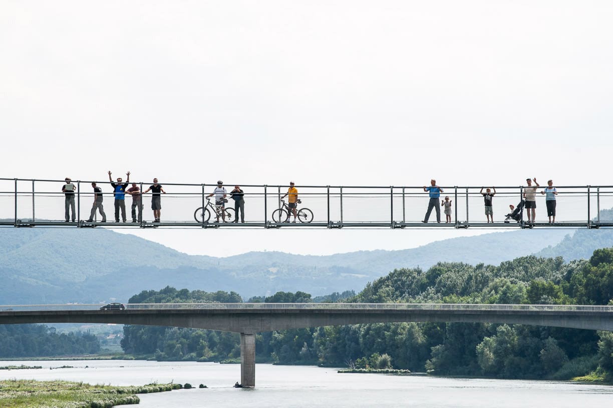 The Himalayan footbridge - Office de Tourisme Porte Sud Ardèche
